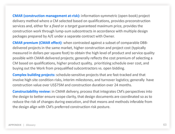 CMAR Delivery Strategies – PMA Shop